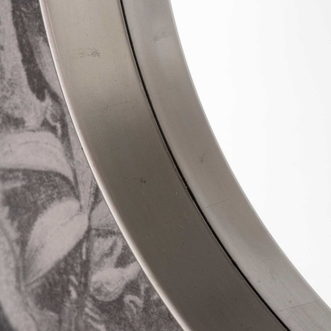 Hank Silver Round Wall Mirror – Mirror City