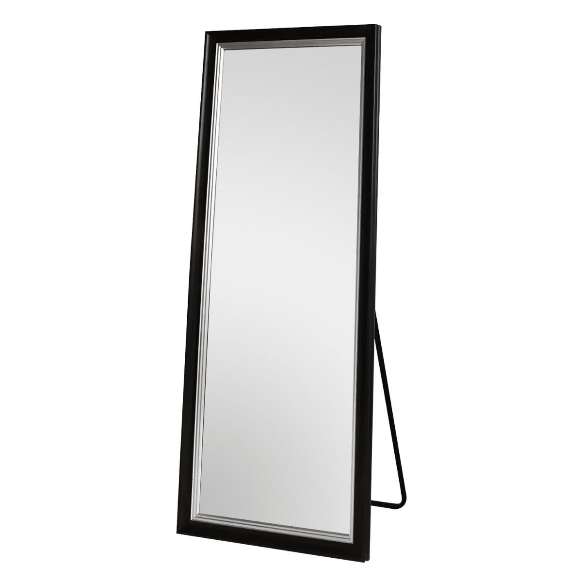 Nanette Full Length PS Frame Black Standing Mirror – Mirror City