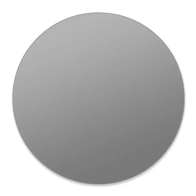 Mira Smoked Tinted Round Mirror | Mirror City